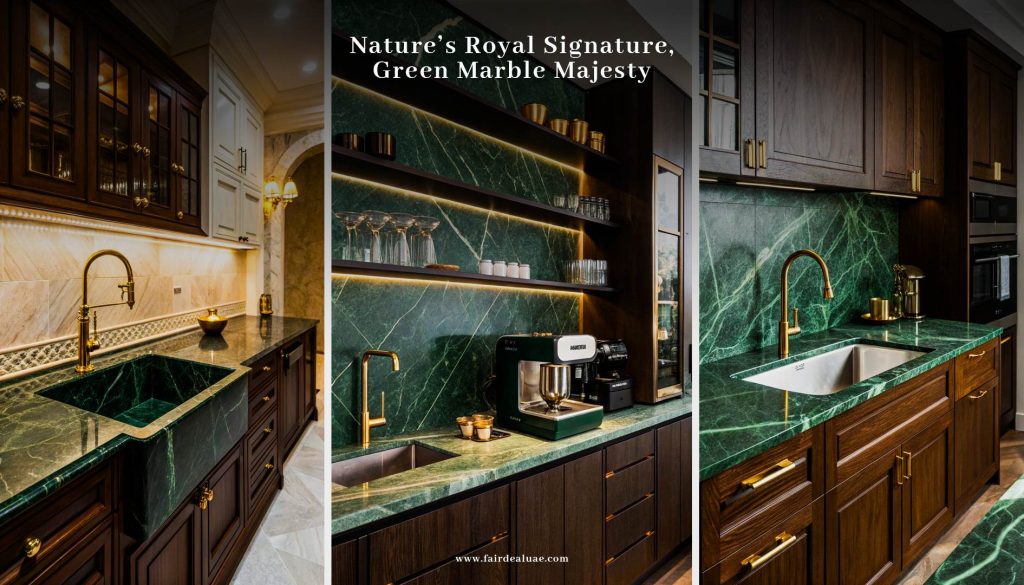Nature’s Royal Signature: Green Marble Majesty | #1 Fair Deal Marbles & Granite